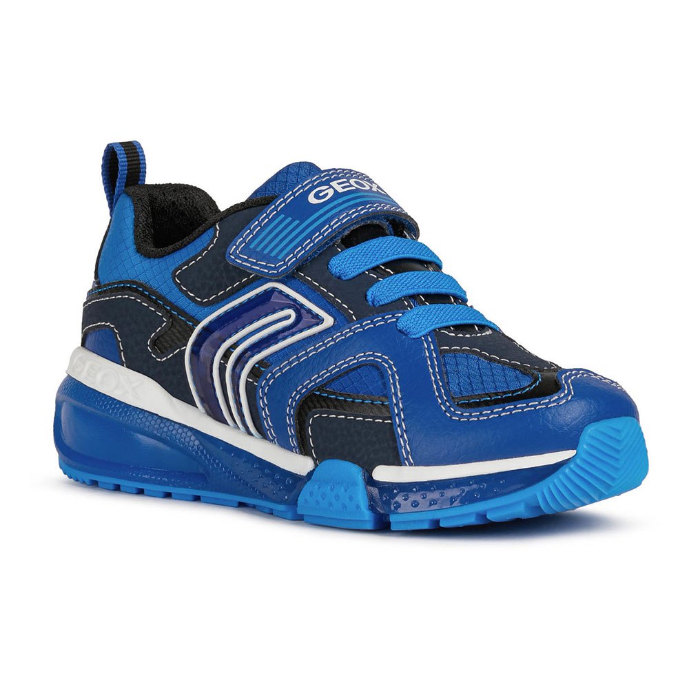 Geox Bayonyc Blue Light-Up Trainer – shoozoo